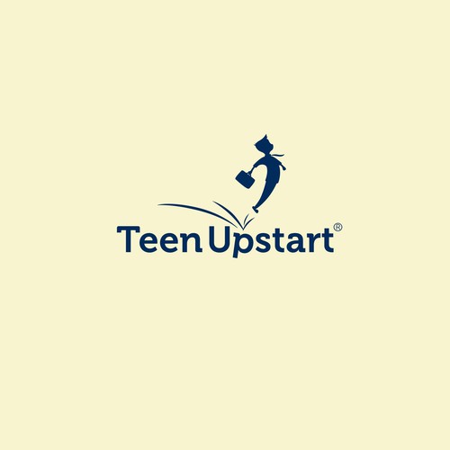 A bold and badass logo for Teen Upstart - a business hub for teens ...