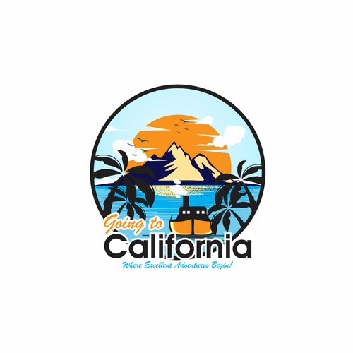 Design a eye popping new logo for Going to California new California ...