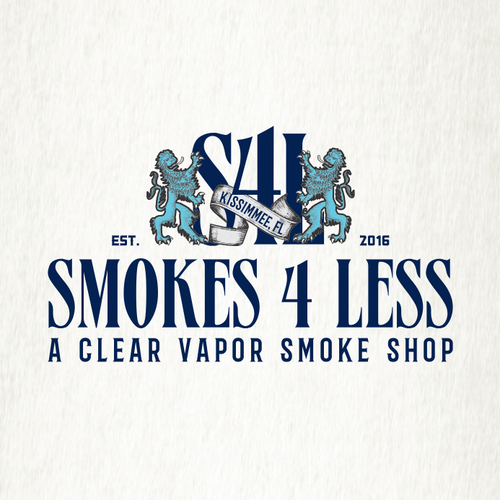 Create a Modern Design for Smokes 4 Less Smoke & Vape Shop | Logo ...