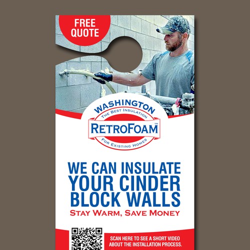 Designs | Washington RetroFoam Door Hanger 1 | Postcard, flyer or print ...