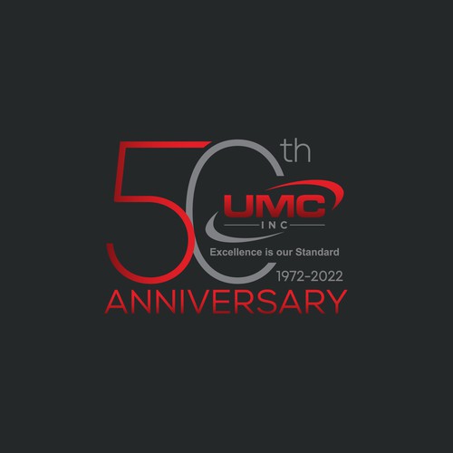 Designs | UMC, Inc 50th Anniversary Logo | Logo design contest