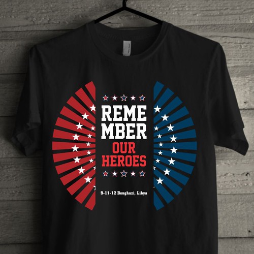Remember our Heroes of Benghazi | T-shirt contest