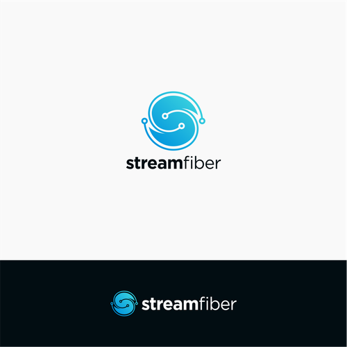 Designs | Stream Fiber Logo | Logo design contest