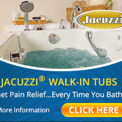 Designs | Jacuzzi Walk In Bathtub Banner Ads | Banner ad contest