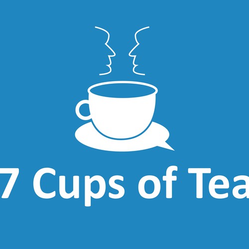 logo for 7 Cups of Tea | Logo design contest