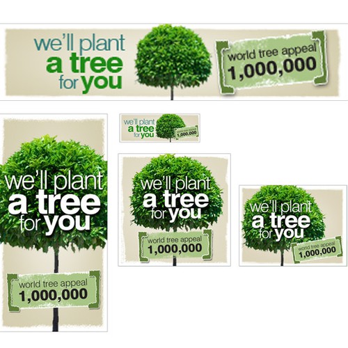 Designs | New Banners for the World Tree Appeal | Banner ad contest