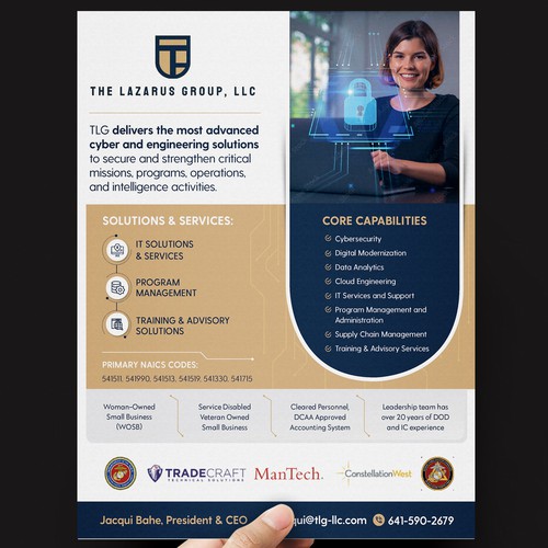 Designs | Marketing Slick Sheet for TLG, LLC | Postcard, flyer or print ...