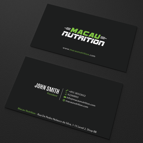 Company Name Card | Business card contest