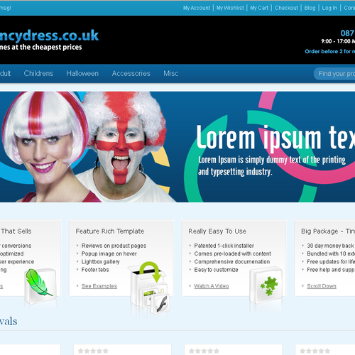 Designs | Create the next banner ad for 1st4 Fancy Dress | Banner ad ...