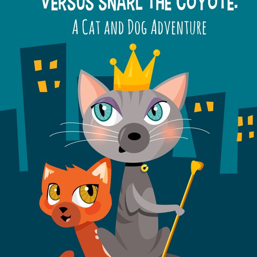 Design a fun Children's (ages 8-12) Animal Chapter Book cover - first ...