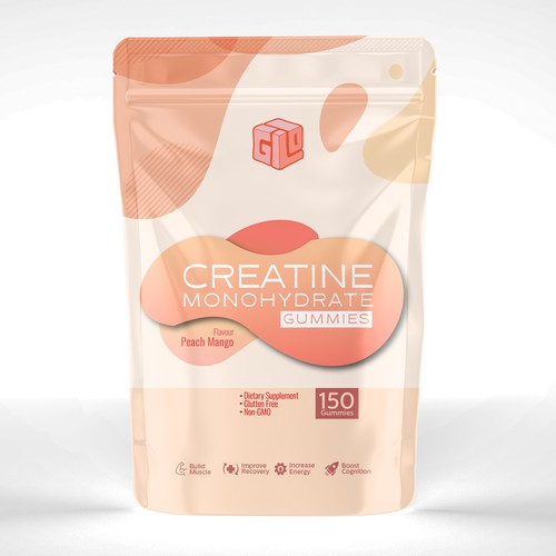 Designs | Bag Design for Creatine Monohydrate Gummy brand | Product ...