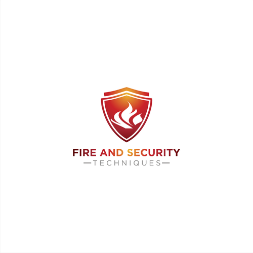 Corporate Logo Design - Fire and Security Techniques | Logo design contest