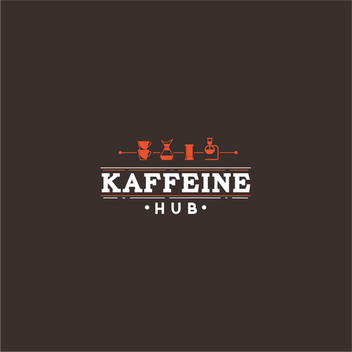 Design an attractive logo for Kaffeine Hub Speciality Coffee Shop ...