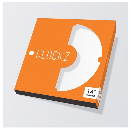 Designer wall clock stylish packing design required | Product packaging ...