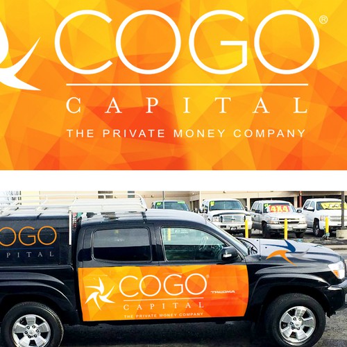 Cogo Capital Truck Wrap | Car, truck or van wrap contest