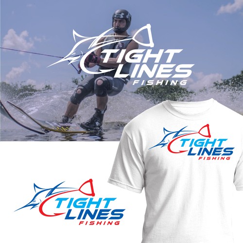 Designs | Tight Lines Fishing Team Logo | Logo design contest
