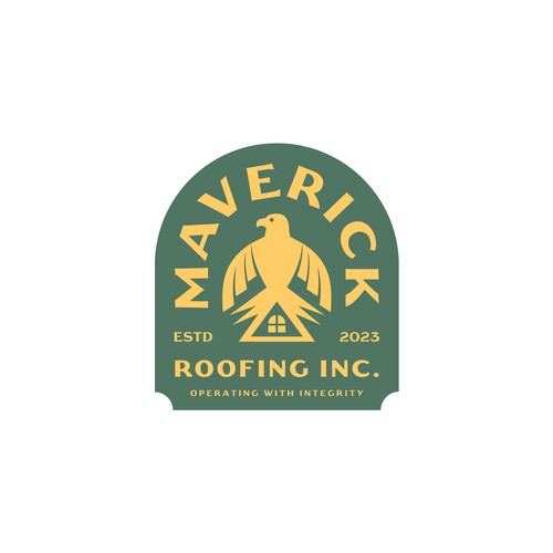 Designs | New Logo - Maverick Roofing | Logo & brand identity pack contest