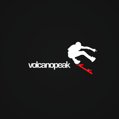 Volcano Peak - kite surfing, snowboarding, skateboarding | Logo design ...