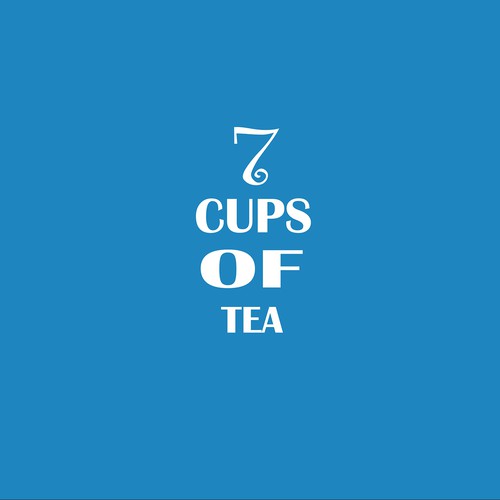 logo for 7 Cups of Tea | Logo design contest