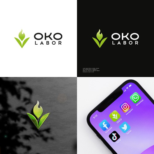 Diseños | oko talent: new app which helps connect low skill workers to ...