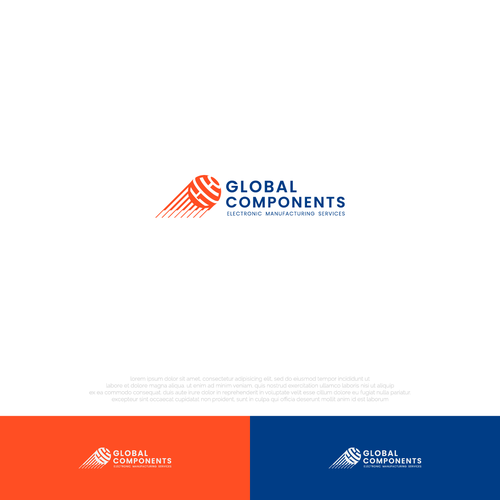 Designs | Neues Logo Global Components | Logo & brand identity pack contest