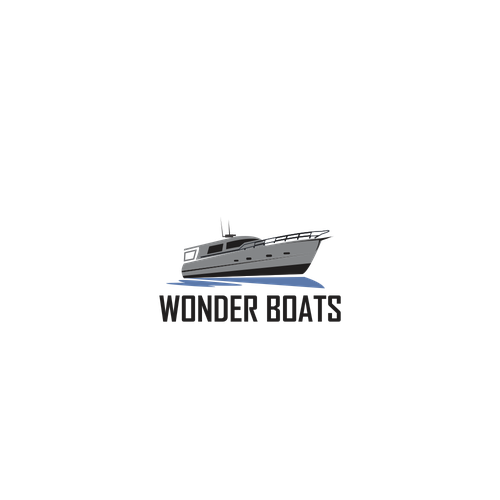 Design a logo for 'Wonder Boats' - Luxury Boat Charter | Logo design ...