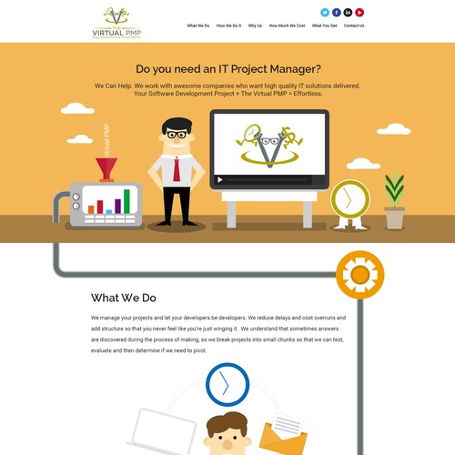 Design and illustrate our website. Cartoon Imagery that communicates ...