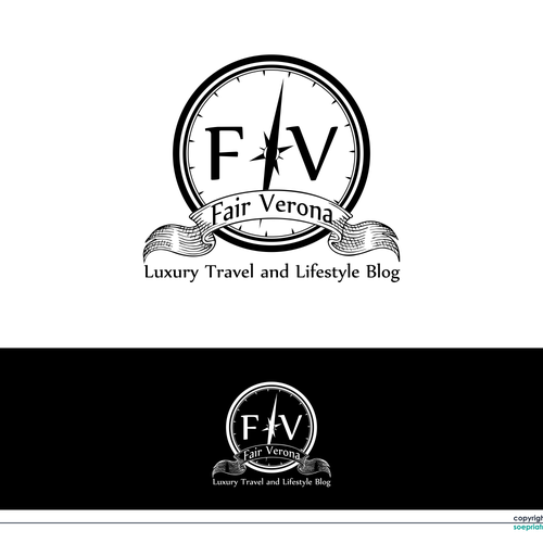 Create an upscale logo for a luxury travel blog | Logo design contest