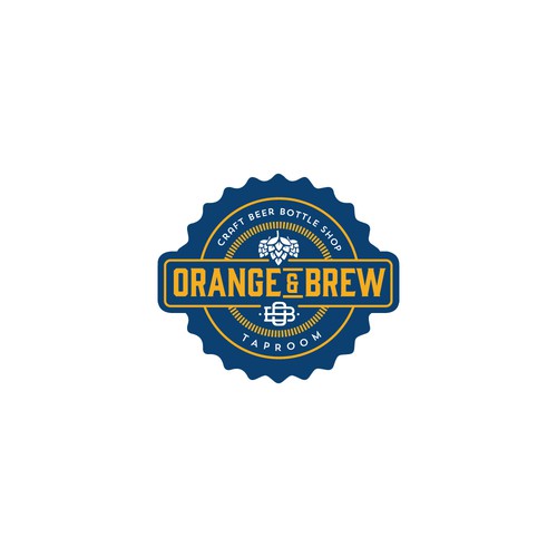 Orange & Brew Craft Beer Shop | Logo design contest