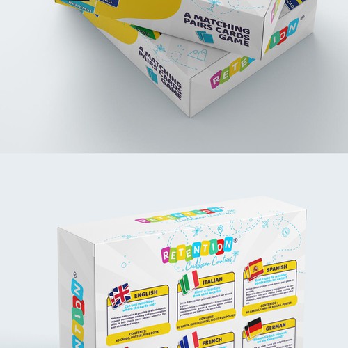 Designs | Retention game packaging template | Product packaging contest