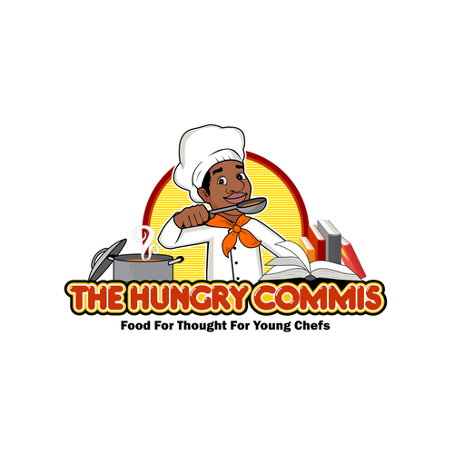 Create a foodie/culinary design for The Hungry Commis! | Logo design ...