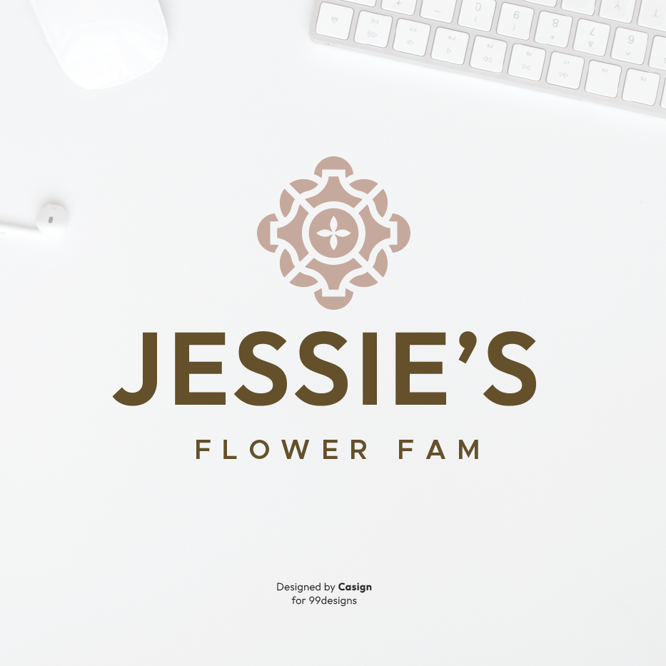 Letter With Flowers Logos - Free Letter With Flowers Logo Ideas, Design ...
