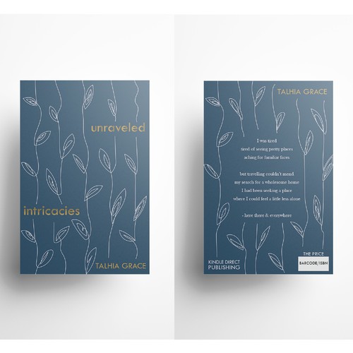 Designs | Create an authentic book cover for a collection of poems ...