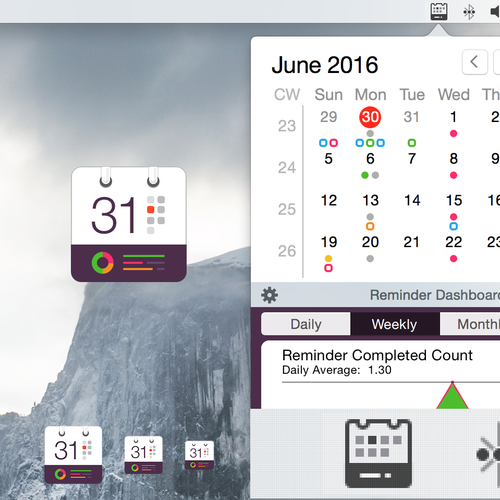 Create a Mac App icon for Calendar App | Icon or button contest
