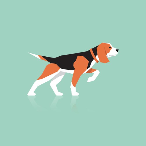 Stylized dog illustration | Illustration or graphics contest