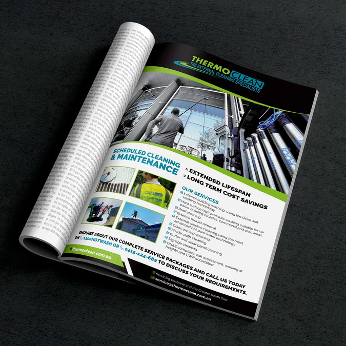 A4 company advertisement for industry magazine | Other business or ...