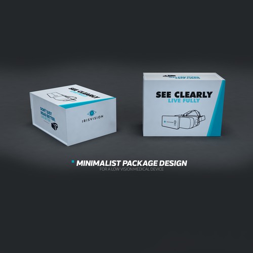 Minimalist Package Design for a Low Vision Medical Device | Product ...