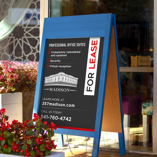 Designs | We need an inspiring For Lease graphic to help lease an ...