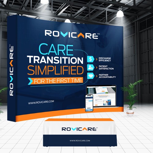 Designs | Medical Software Trade show Booth Backdrop that will make ...