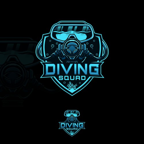 Designers! Create a badass/military style scuba diving mask outline ...