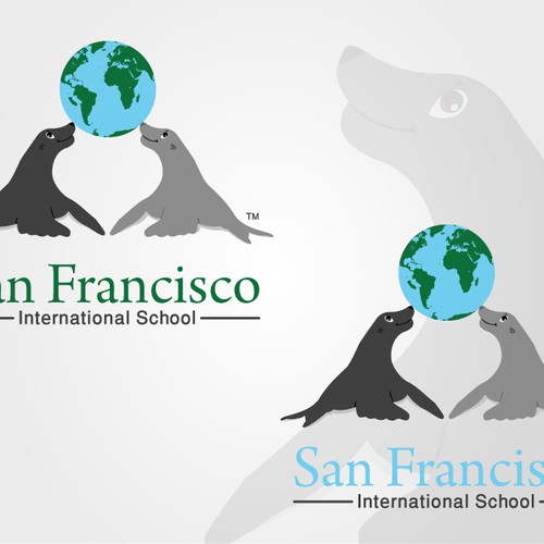 International School Logo in San Francisco | Logo design contest