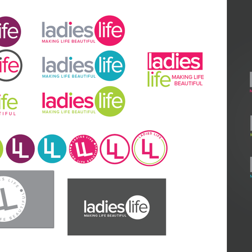 Designs | LadiesLife.com Logo - Your Big Break! | Logo design contest