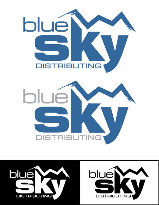 logo for Blue Sky Distributing | Logo design contest
