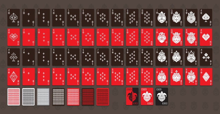 Create fun 'pips' for playing cards (Jack, Queen, King ...) | Icon or ...