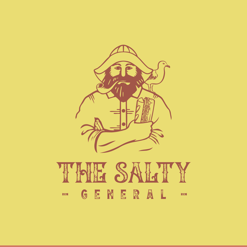Designs | Salty New England General Store / sandwich shop combining classic text & modern ...