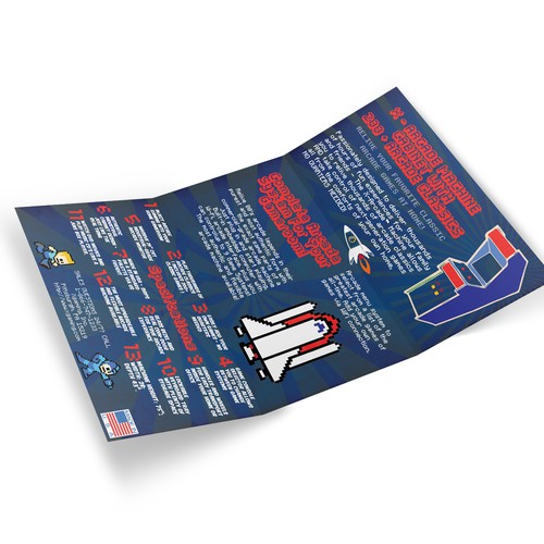 8.5x14 Brochure Design For Gaming Company | Brochure contest