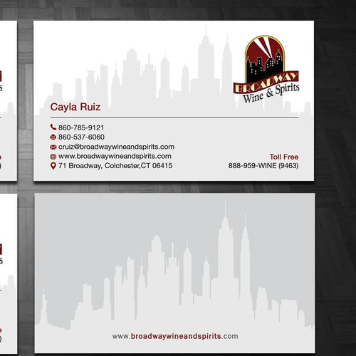 Edit Existing Business Cards with new contact info. | Business card contest