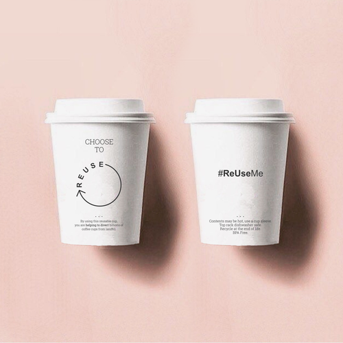 help us reduce single use cups | Cup or mug contest