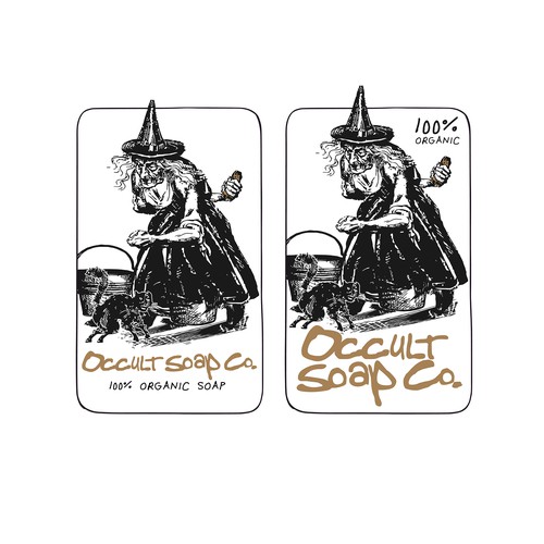 Designs | Design a dark rustic “witchy” themed logo for our soap ...