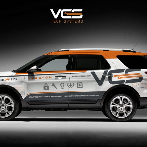 VCS Tech System - Car Wrap | Car, truck or van wrap contest